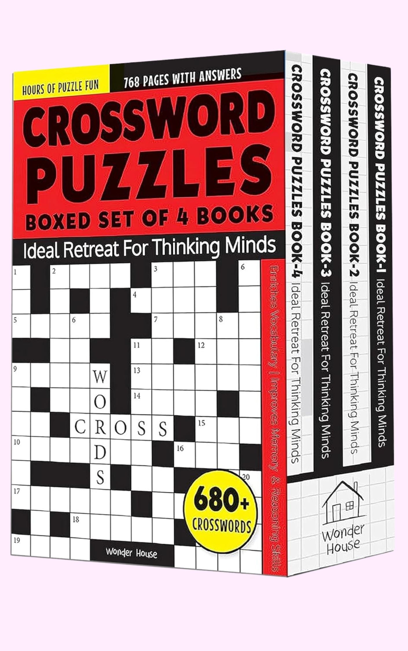 Buy Crossword Puzzles Boxed Set by Wonder House Books in Nepal- BIBLIONEPAL
