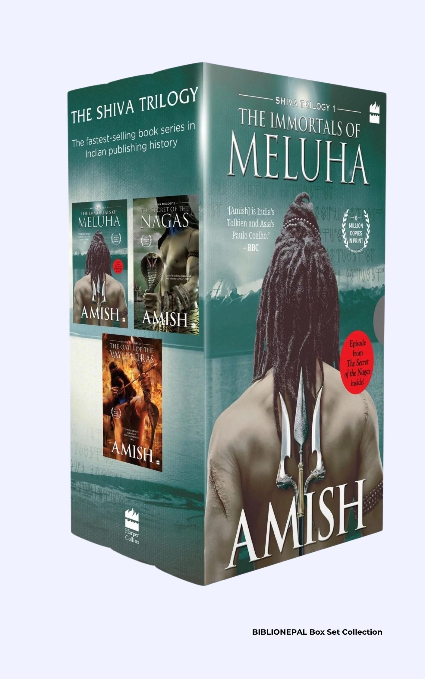 Buy The Shiva Triology Boxset of 3 Books in Nepal | BIBLIONEPAL